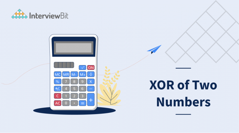 XOR of Two Numbers - InterviewBit