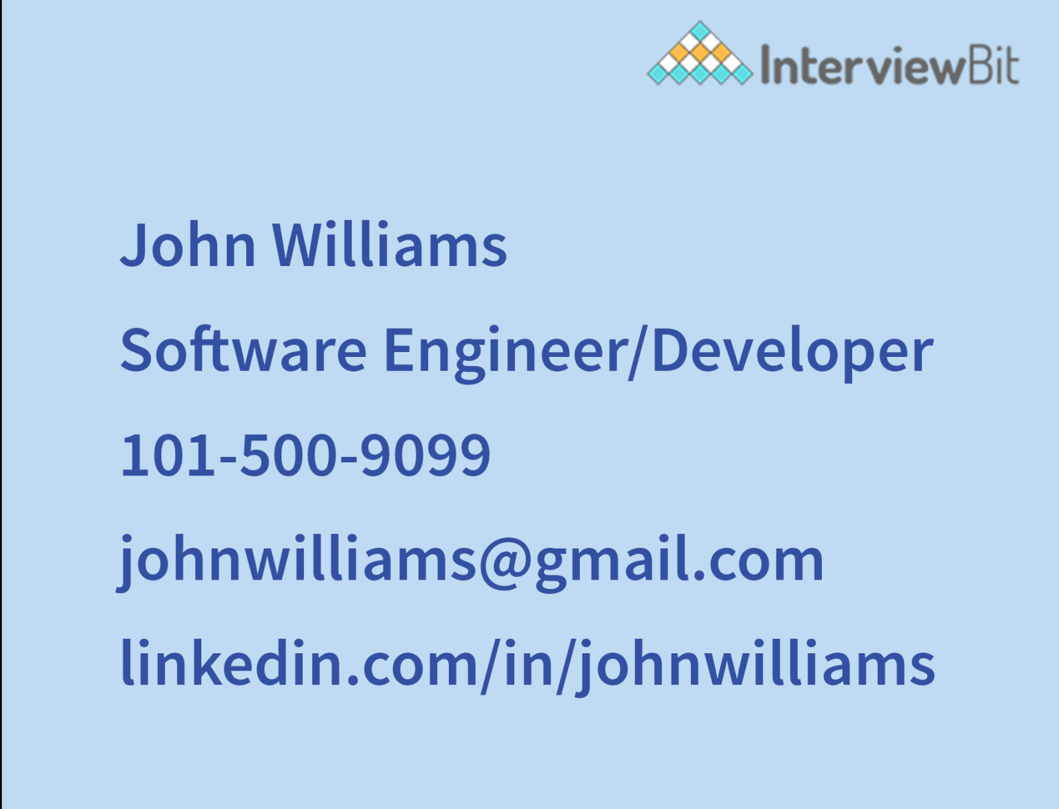 Software Engineer Resume – Full Guide and Example - InterviewBit