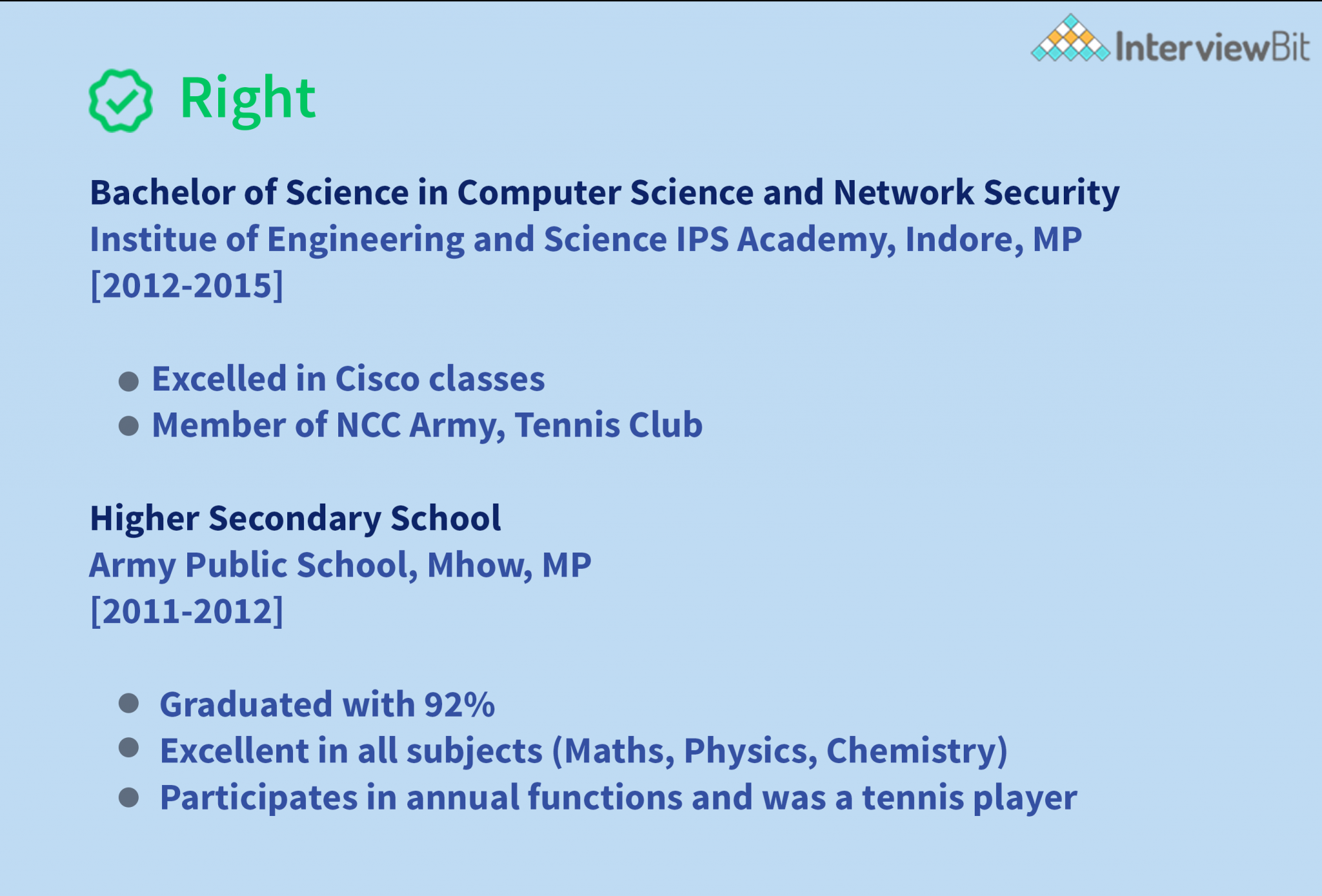 Network Engineer Resume: Full Guide and Example - InterviewBit