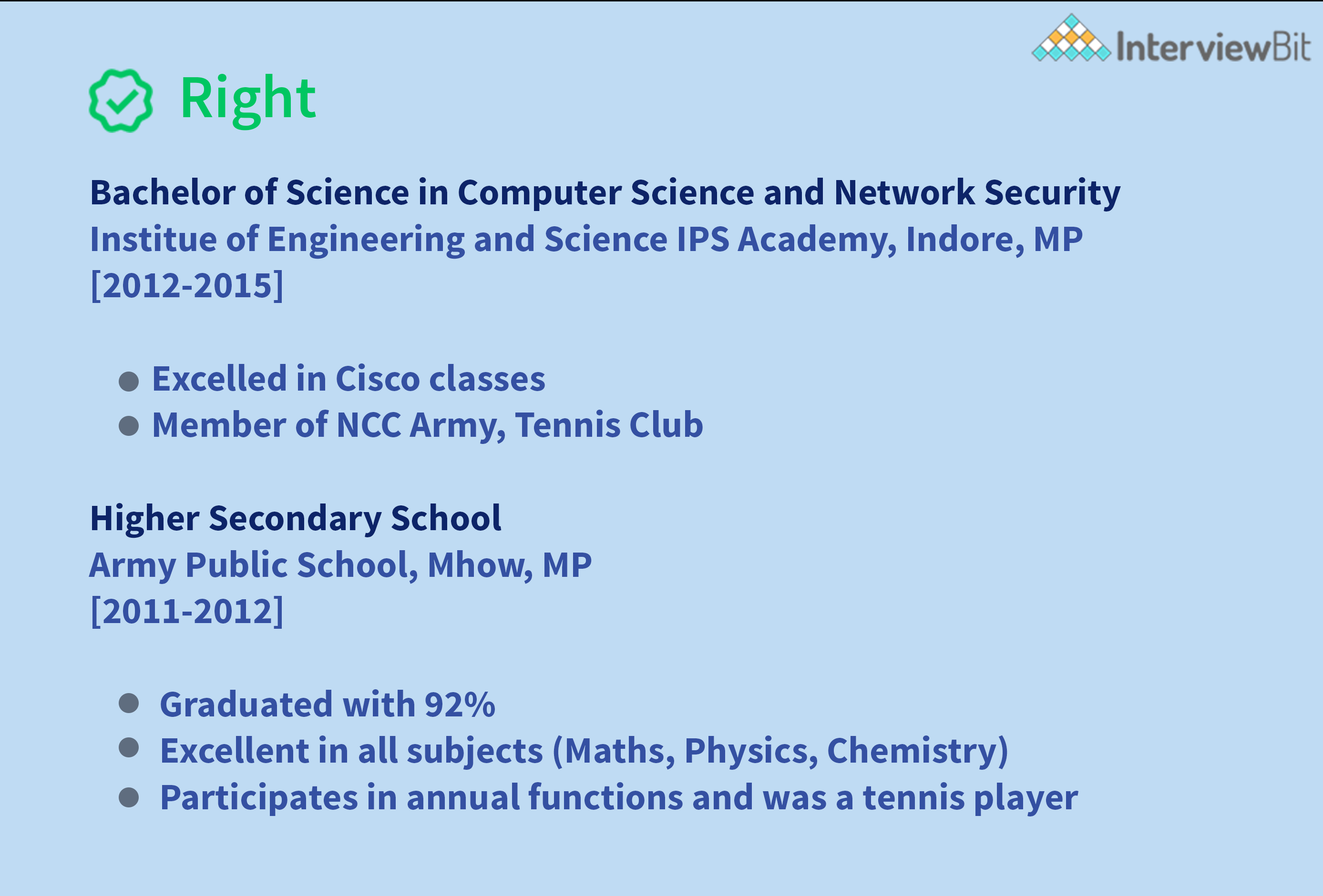 Network Engineer Resume: Full Guide and Example - InterviewBit