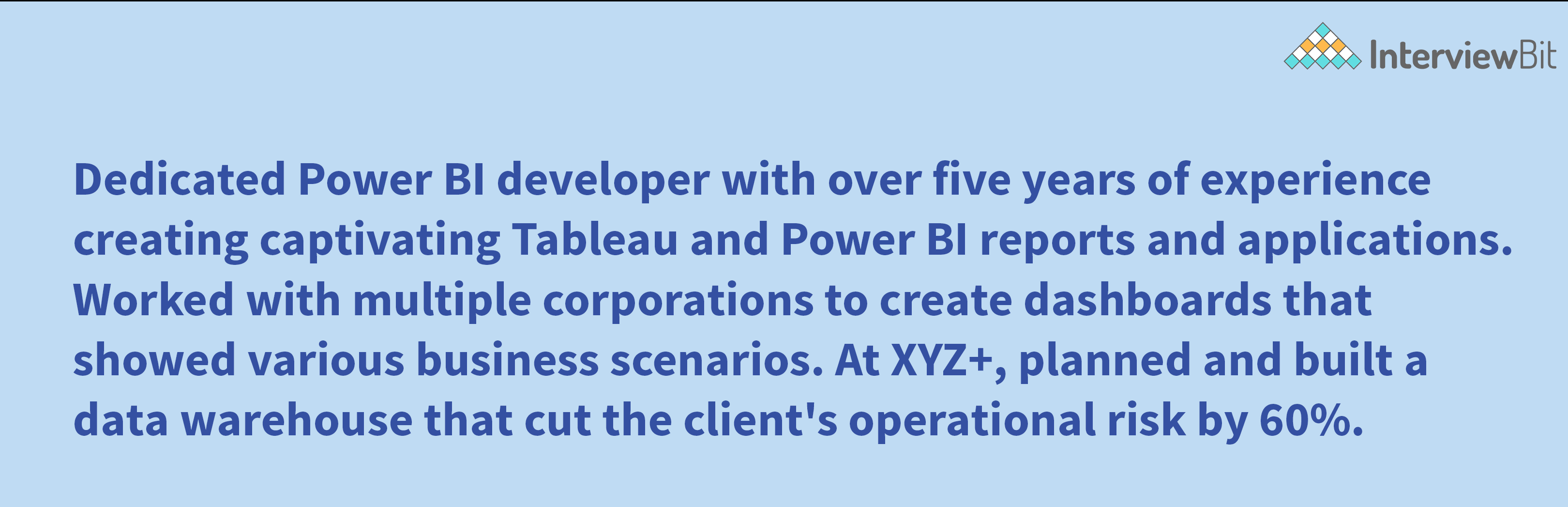 Power BI Resume: Full Guide and Sample [2023] - InterviewBit