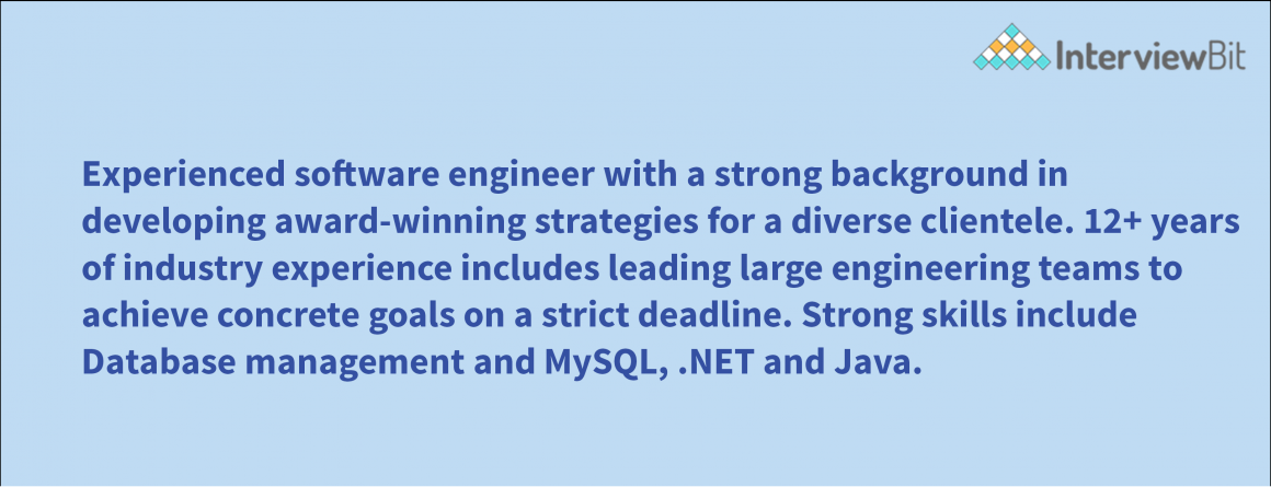 Software Engineer Resume – Full Guide and Example - InterviewBit