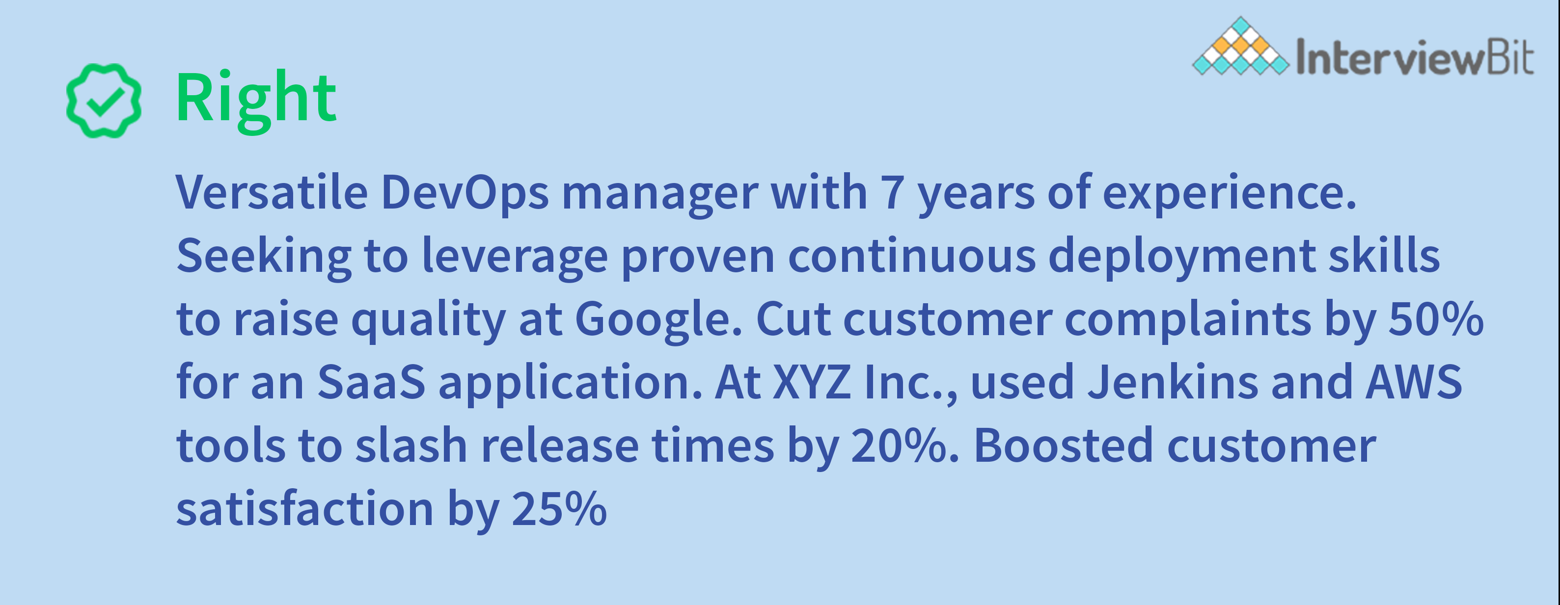 DevOps Engineer Resume – Full Guide and Example - InterviewBit