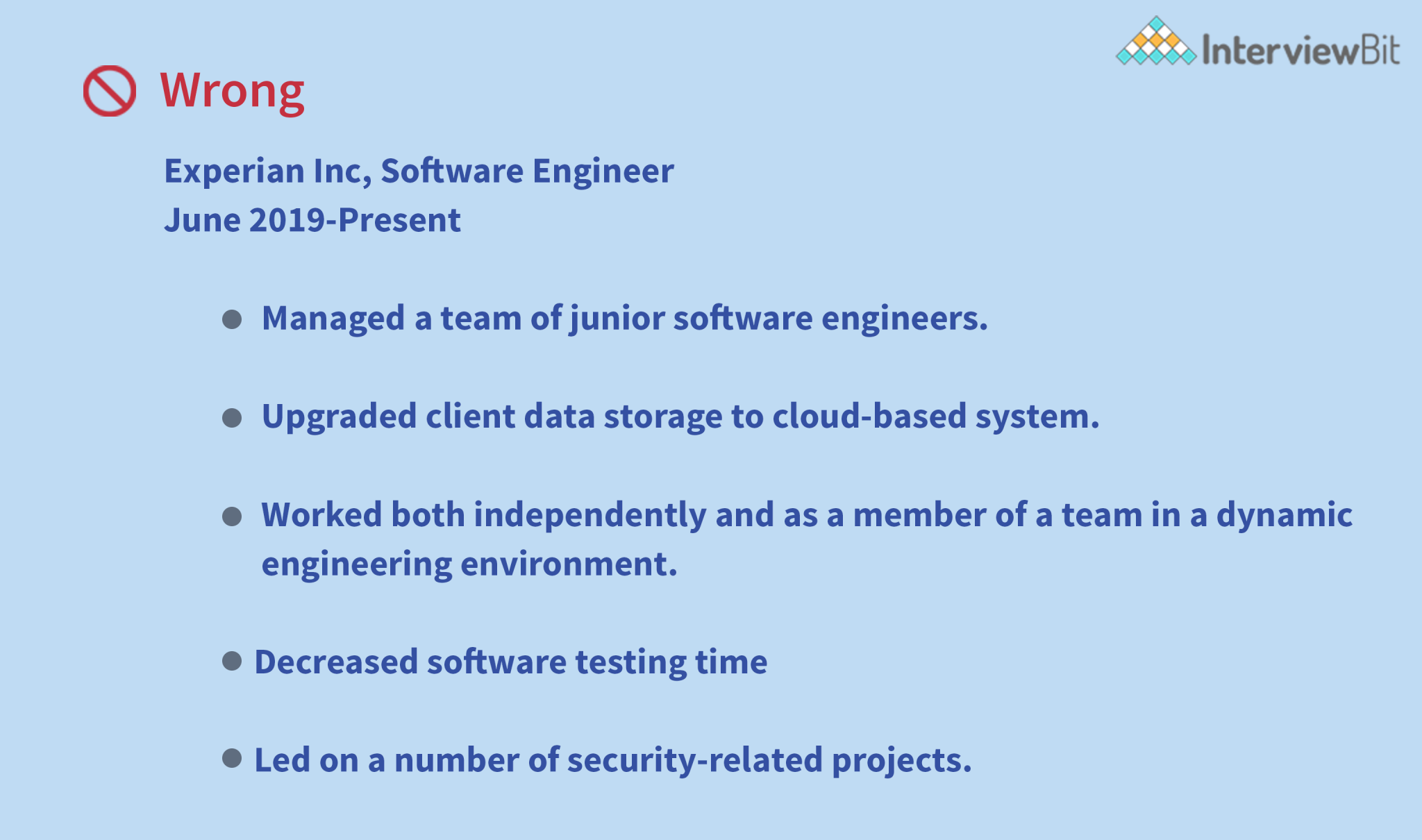 Software Engineer Resume – Full Guide and Example - InterviewBit