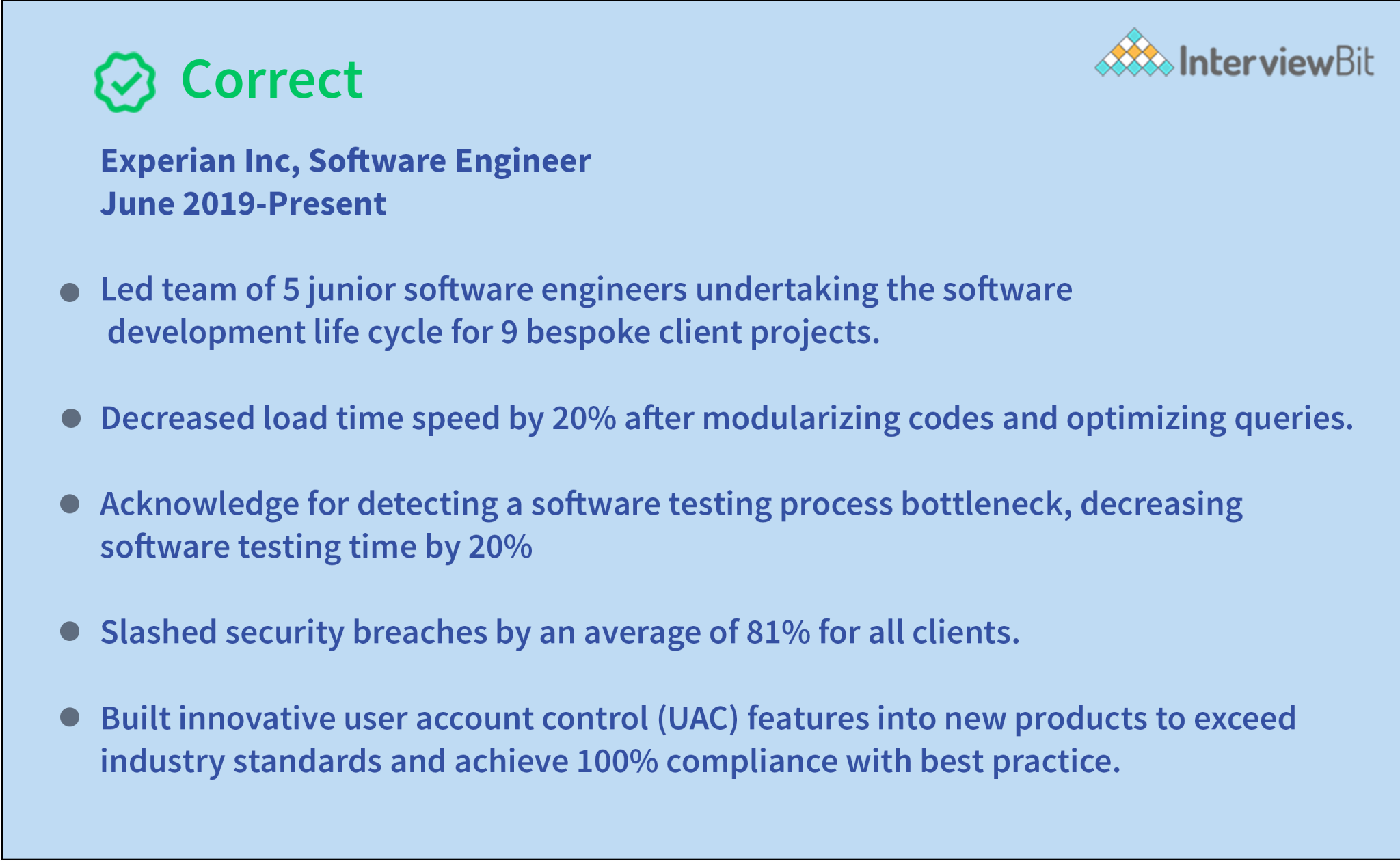 Software Engineer Resume – Full Guide and Example - InterviewBit