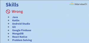 Android Developer Resume - Full Guide and Example - InterviewBit