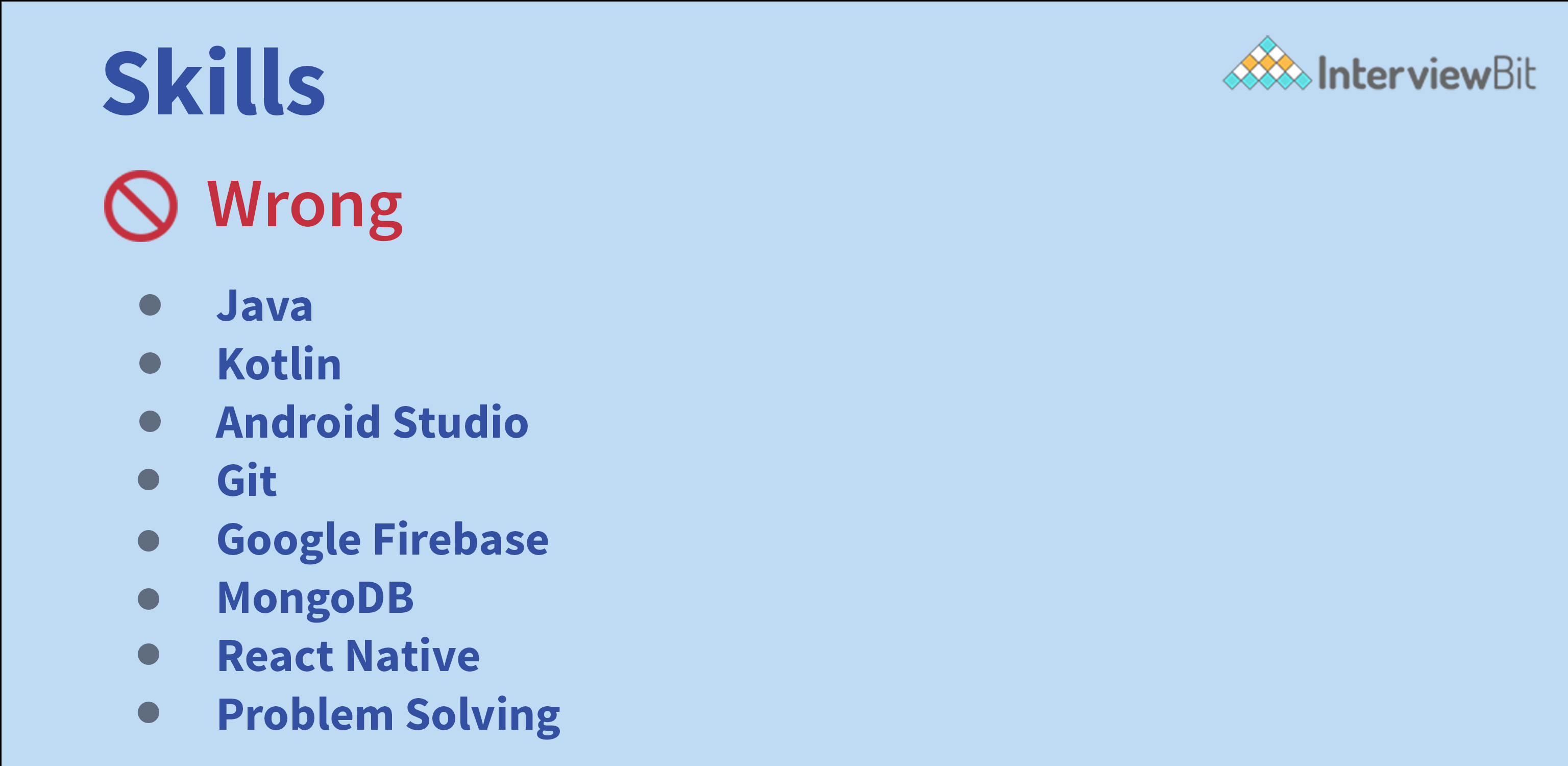 Android Developer Resume - Full Guide and Example - InterviewBit