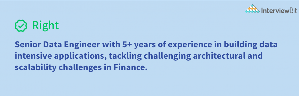 Data Engineer Resume - Full Guide and Example - InterviewBit