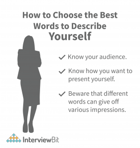 “How Would You Describe Yourself?” : 8 Effective Tips with Sample ...